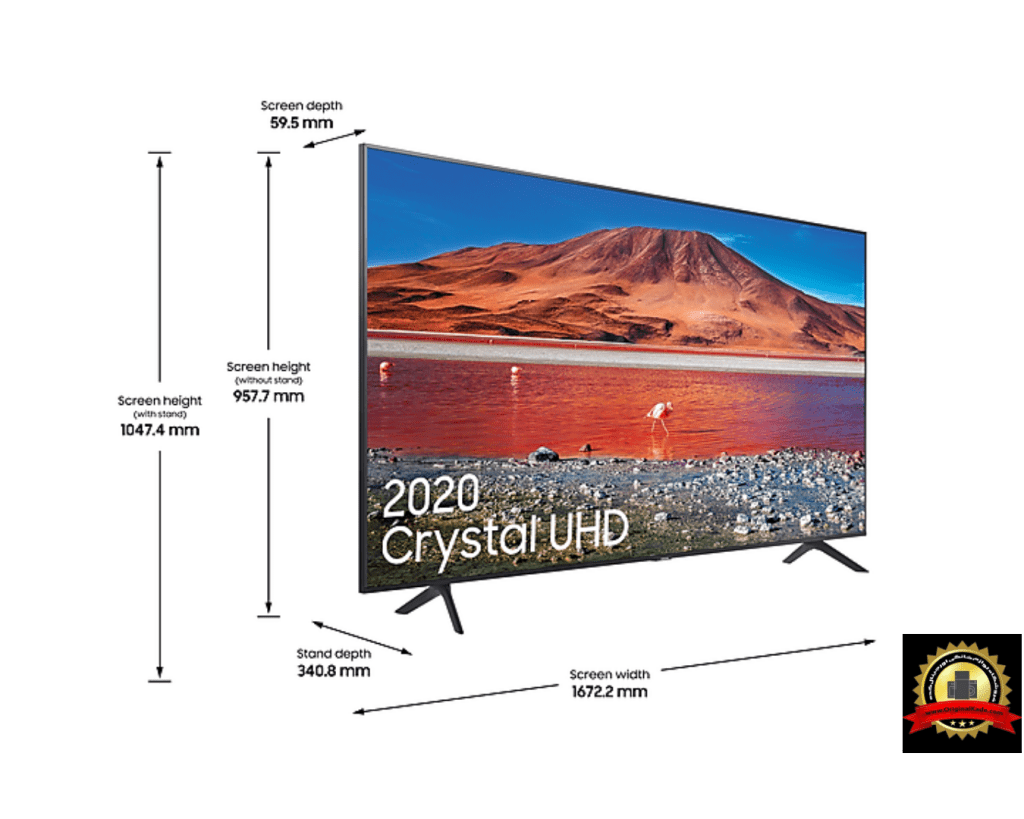 تلویزیون سامسونگ 75TU7100 | تلویزیون سامسونگ tu7100- اورجینال کده
