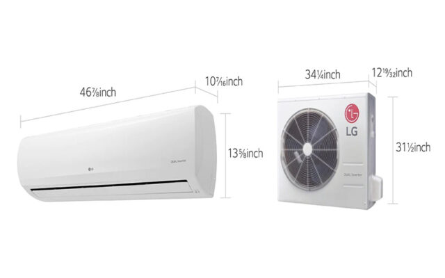 کولرگازی دوال اینورتر ال جی 36000 - لوازم خانگی اورجینال کده